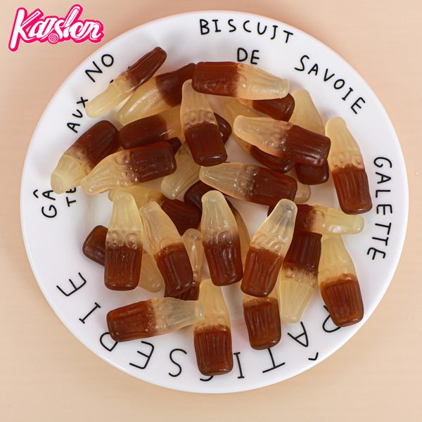 Cola bottle gummy candy - Kason Candy
